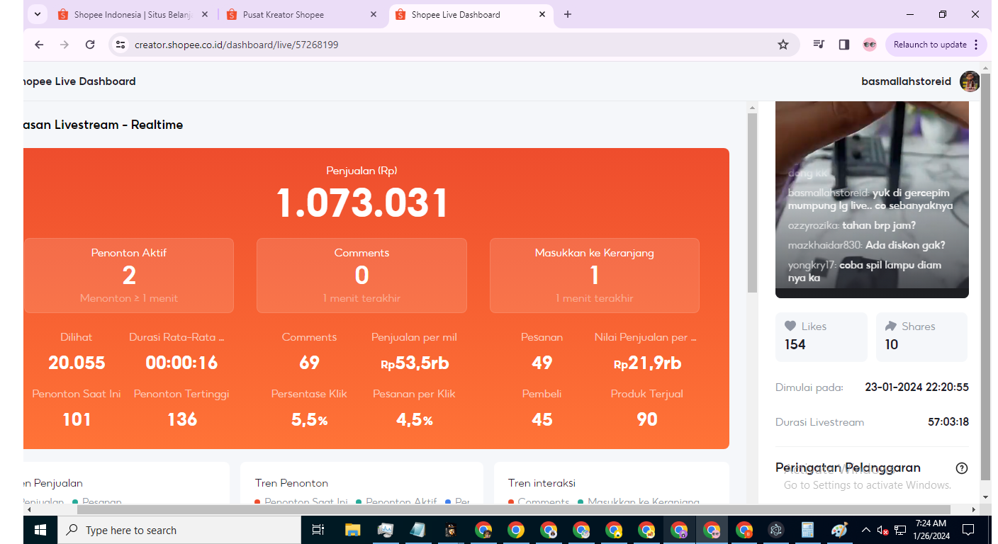 Workshop Online Zoom Shopee Affiliate Live Asli (Bukan Rekaman ...
